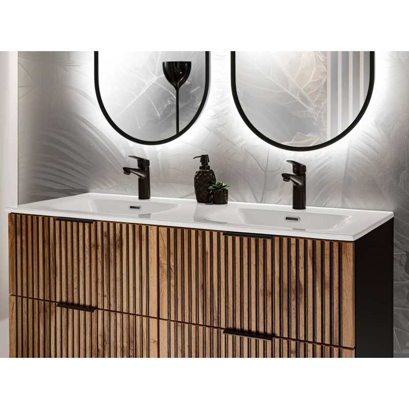 Pakabinama vonios spintelė su praustuvu 826 XILU | Amore for Home